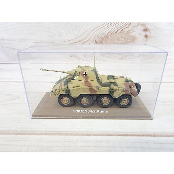 Atlas | Toys | German Wwii Sdkfz 2342 Puma Armored Vehicle 43 W Stand ...